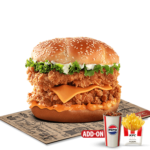 Mighty Zinger Combo: A flavorful combo featuring the Mighty Zinger ...